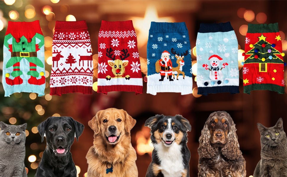 Pet Christmas Jumpers — Blue Planet Fancy Dress